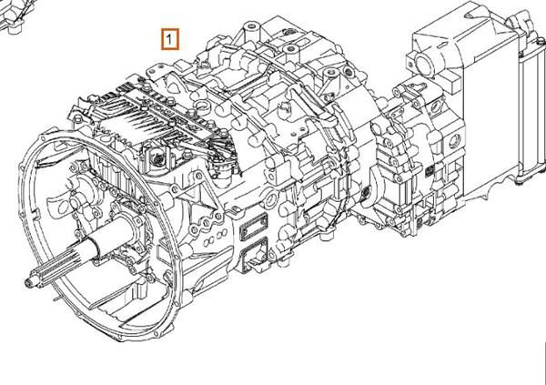 81320046089 menjač za MAN TGA kamiona