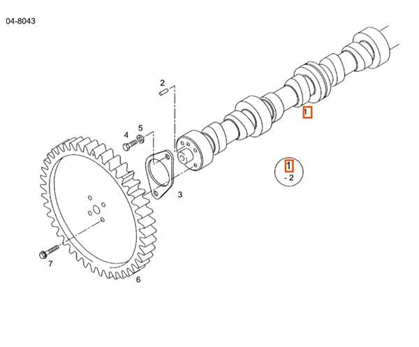 51044016371 bregasta osovina za MAN M2000L/M2000M 18.2X4 E2 kamiona