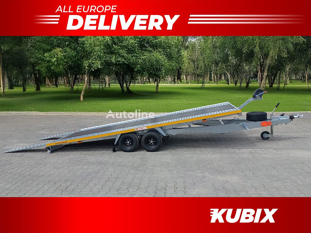 Nova Besttrailers Mach two-axle trailer for cars 450x210 cm, GVW 2700 kg prikolica autotransportera