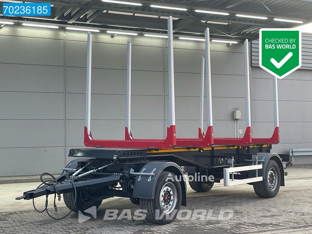Nova Euromix 2A-CAT NEW Wood Holztransport šumarska prikolica