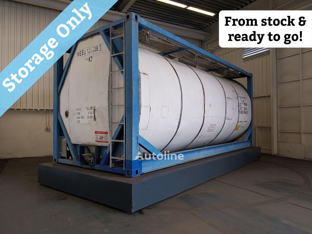 25.000L Storage AS/IS 20ft tankcontainer rezervoar-kontejner 20 stopa