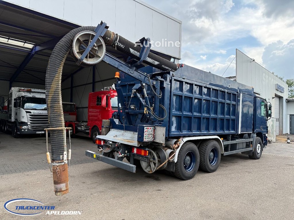Mercedes-Benz Actros 2636 RSP ESE 26/7, 6x4 Big axles, Steel springs, Saugbagg autofekalac