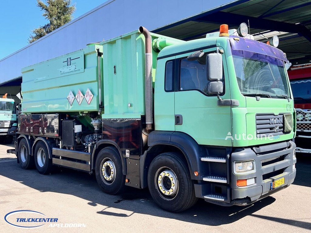 MAN TGA 35.480 Ecota 13600 Liter Ecocomb, ADR, 8x4, Manuel autofekalac