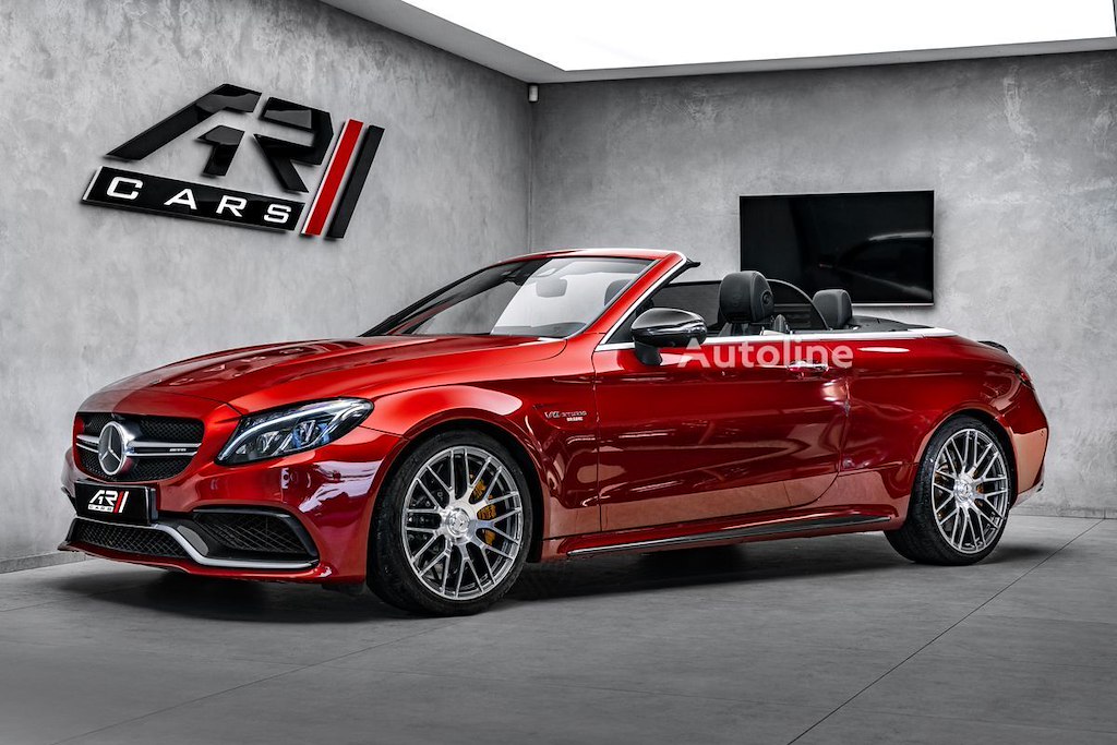 Mercedes-Benz Třídy C, head-up, 360 kamera, Burmester kabriolet