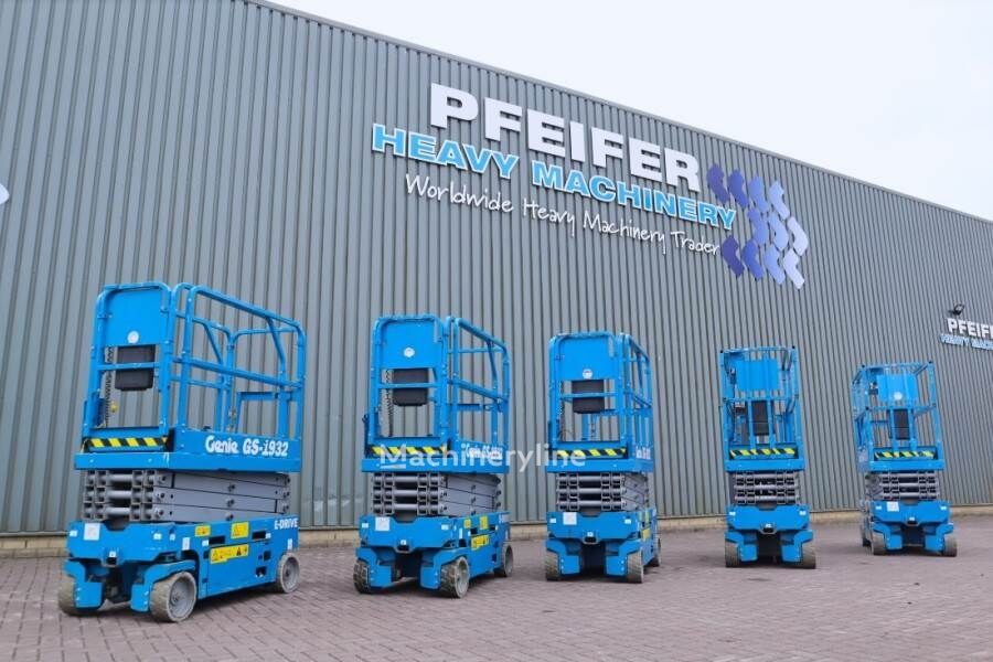 Genie GS1932 E-Drive Several In Stock, 8m Working Height makazasta platforma