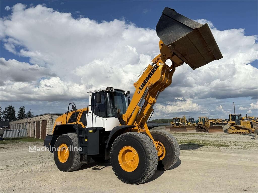 Liebherr L 550 , quick coupler prednji utovarivač
