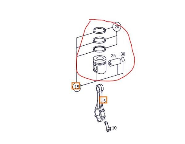 20060390602 hidraulični cilindar za Mercedes-Benz 2628GL/NLA6X2/4 3900 kamiona