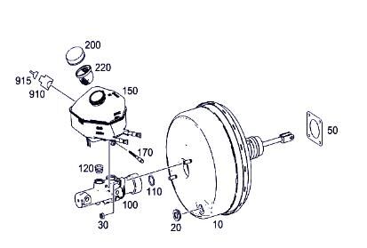 204054468 kočiona komora za Mercedes-Benz SPRINTER kamiona