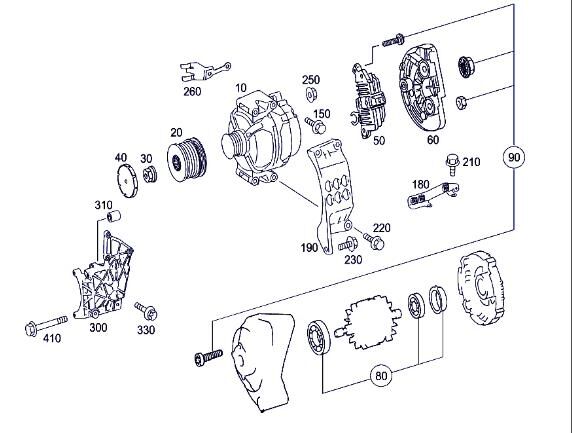 0 986 081 910 generator za Mercedes-Benz SPRINTER kamiona