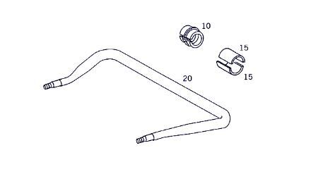 A 385 326 01 65 stabilizaciona letva za Mercedes-Benz SK kamiona