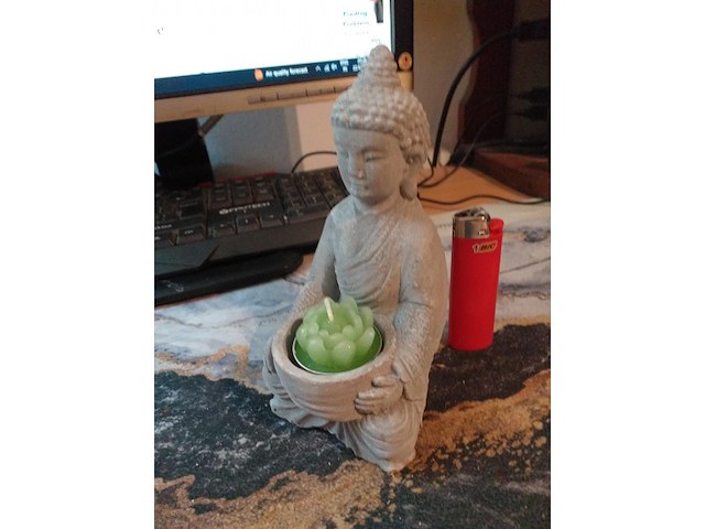Feng shui simbol - BUDA sa svecom