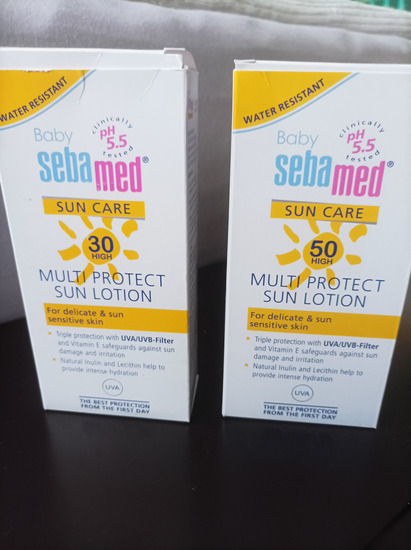Seba med SPF 30 i SPF 50