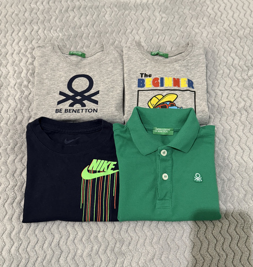 Majice Benetton i Nike