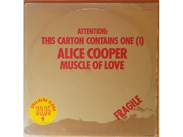 LP ALICE COOPER - Muscle Of Love (1974) veoma dobra