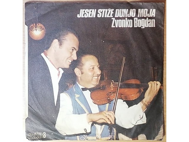 EP folk: ZVONKO BOGDAN - Jesen stiže dunjo moja, VG+/NM