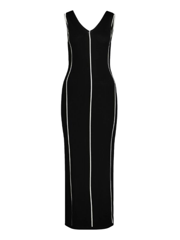 HUGO - Slim fit maxi haljina