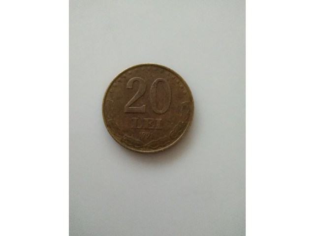 20 leja Rumunija  1991.
