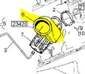 7408148193 izduvna kočnica za Renault PREMIUM DXI tegljača