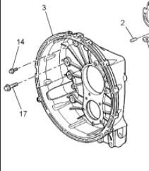 CUBIERTA DE ACOPLAMIENTO 7401069840 drugi rezervni deo transmisije za Renault PREMIUM DXI tegljača