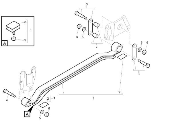 7485143192 gibanj za Renault Maxity kamiona