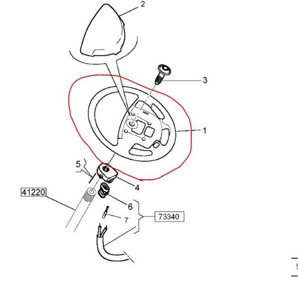 7484584418 volan za Renault Premium kamiona