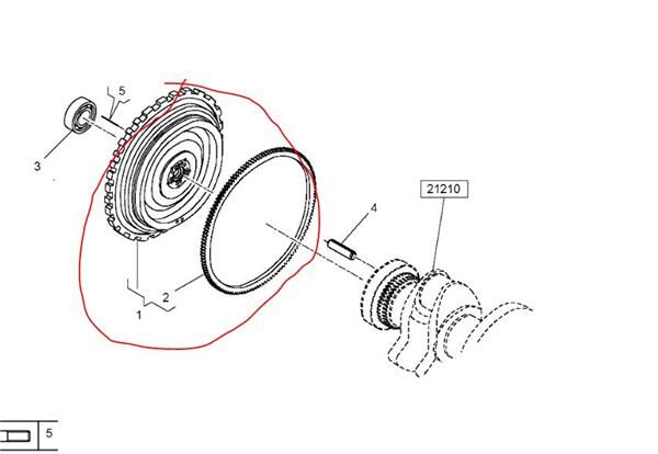 20092250000 zamajac za Renault Midlum kamiona