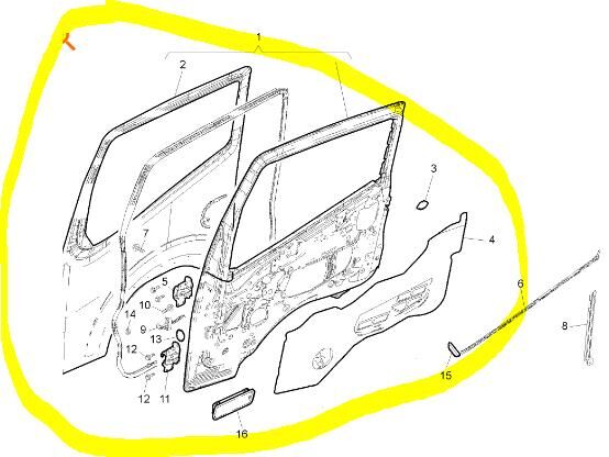 7485132735 vrata za Renault Maxity kamiona