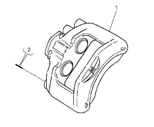 5010598442 stezaljka kočnice za Renault Midlum kamiona