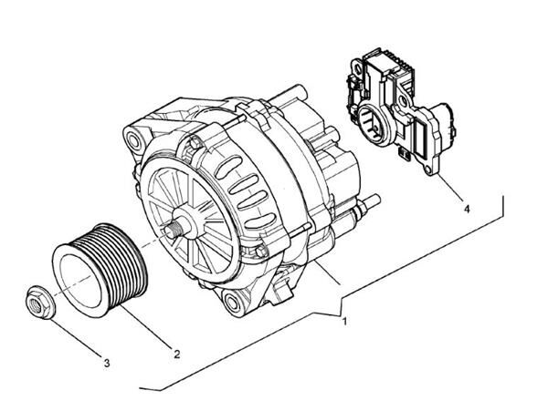 7421289219 generator za Renault Midlum kamiona