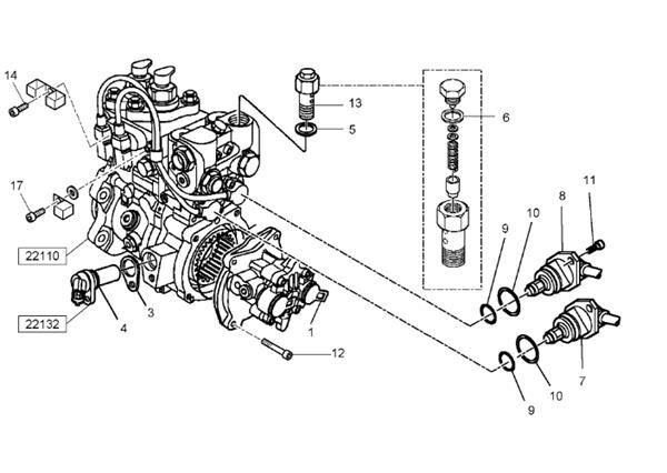 7485137854 pumpa visokog pritiska za Renault PREMIUM 420 kamiona