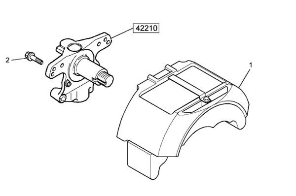 5001872043 stezaljka kočnice za Renault Magnum kamiona