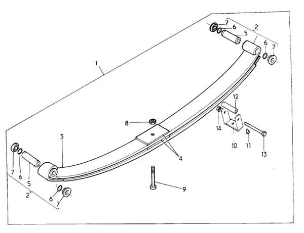 MLS-50102941 gibanj za Renault Magnum kamiona
