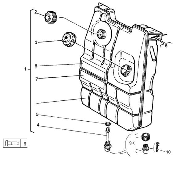 38559 ekspanziona posuda za Renault PREMIUM 420 kamiona