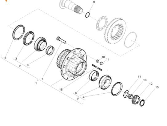 7485107753 glavčina za Renault PREMIUM DXI kamiona