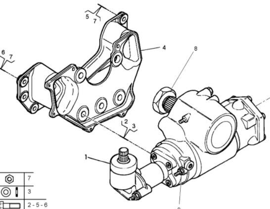 7422089531 hidraulički pojačivač za Renault PREMIUM DXI kamiona