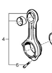 7421405253 klipnjača za Renault PREMIUM DXI kamiona