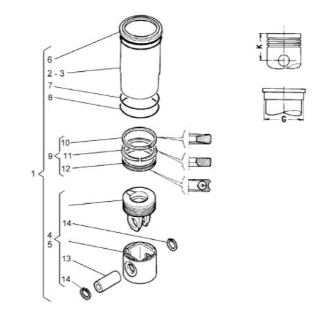 5001863468 hidraulični cilindar za Renault Premium kamiona