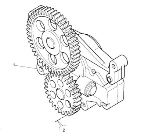 5010477184 pumpa za ulje za Renault Premium kamiona