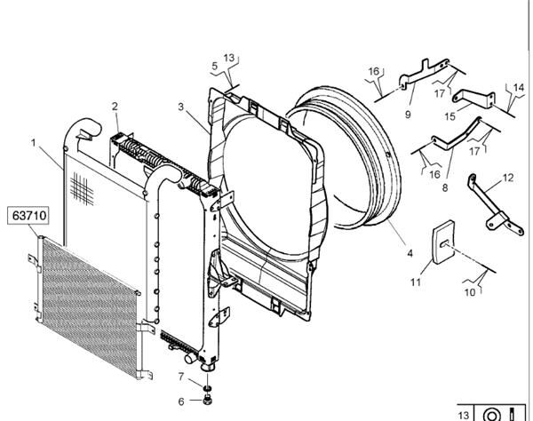 7482358714 interkuler za Renault Premium 2 kamiona