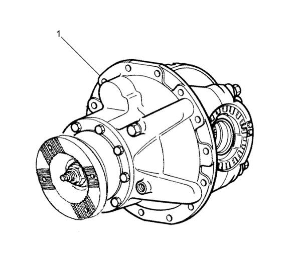 5600586093 diferencijal za Renault Magnum kamiona