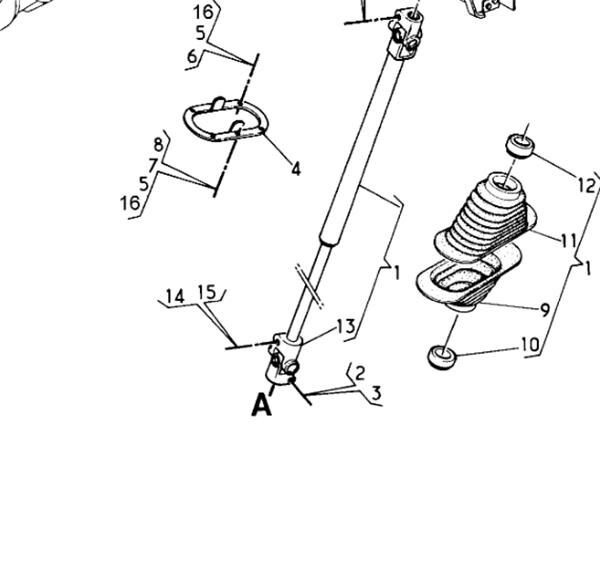 5010239645 upravljački stub za Renault Premium kamiona