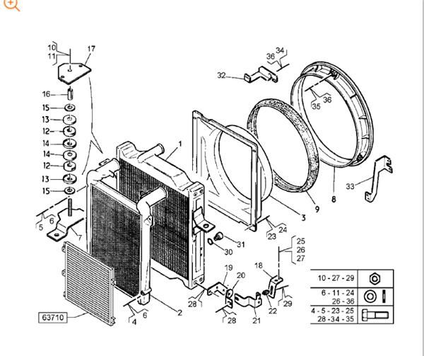 5001865135 interkuler za Renault Midlum kamiona