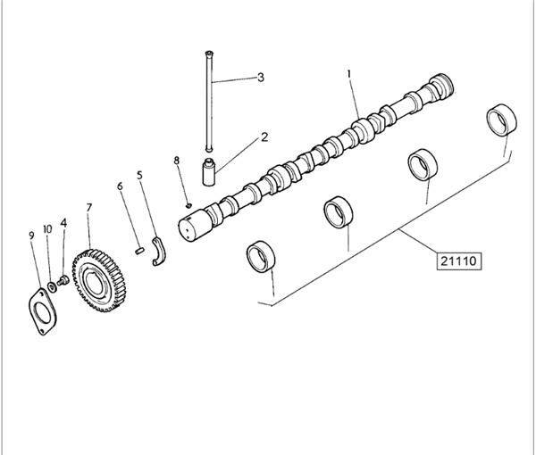 7485136258 bregasta osovina za Renault Midlum kamiona