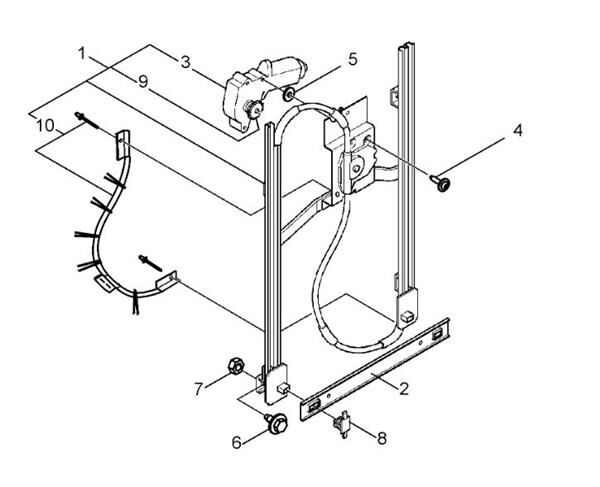 850950 nosač metlice brisača za Renault Premium kamiona