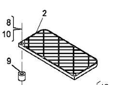 5010468216 bočna stepenica za Renault Midlum kamiona