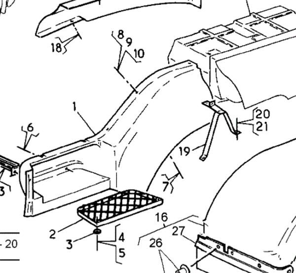 5010468635 rešetka hladnjaka za Renault Premium kamiona