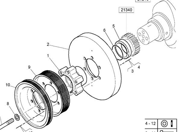 5010550075 kuka za dizalice za Renault Premium kamiona