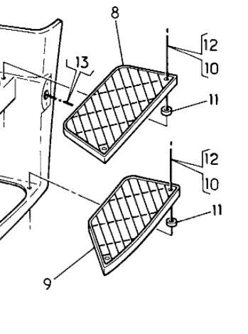5010578696 bočna stepenica za Renault Premium kamiona