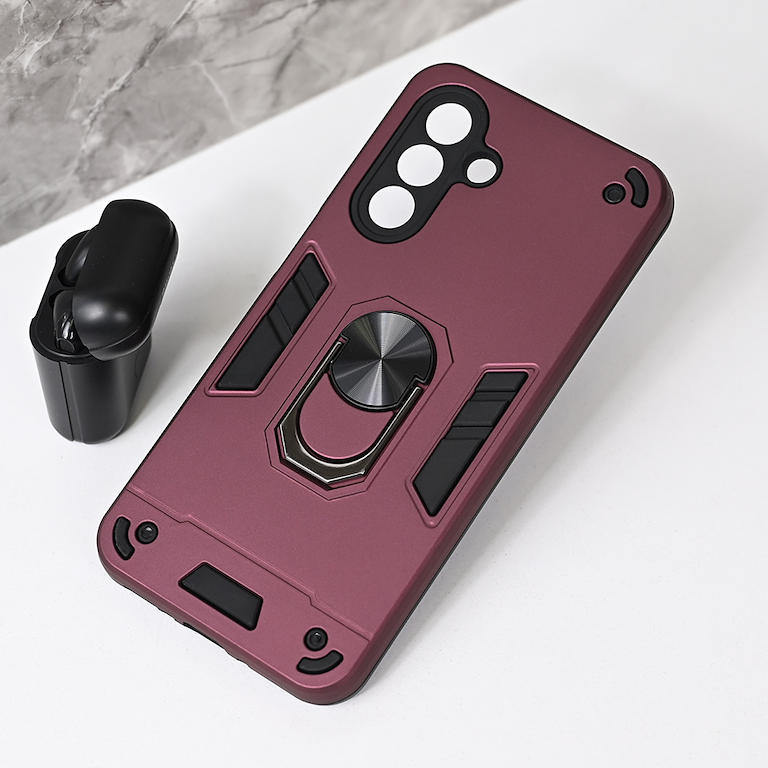 Zastitna maska (futrola) Hard Ring - Samsung A266 Galaxy A26 5G bordo