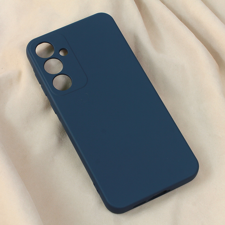 Zastitna maska (futrola) Teracell Soft Velvet - Samsung A556 Galaxy A55 5G plava